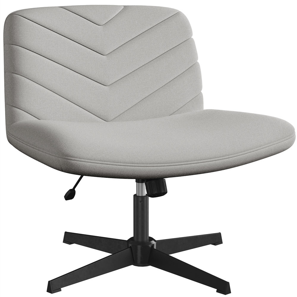 Yaheetech Cross Legged Swivel Office Chair with No Arms & Reviews | Wayfair
