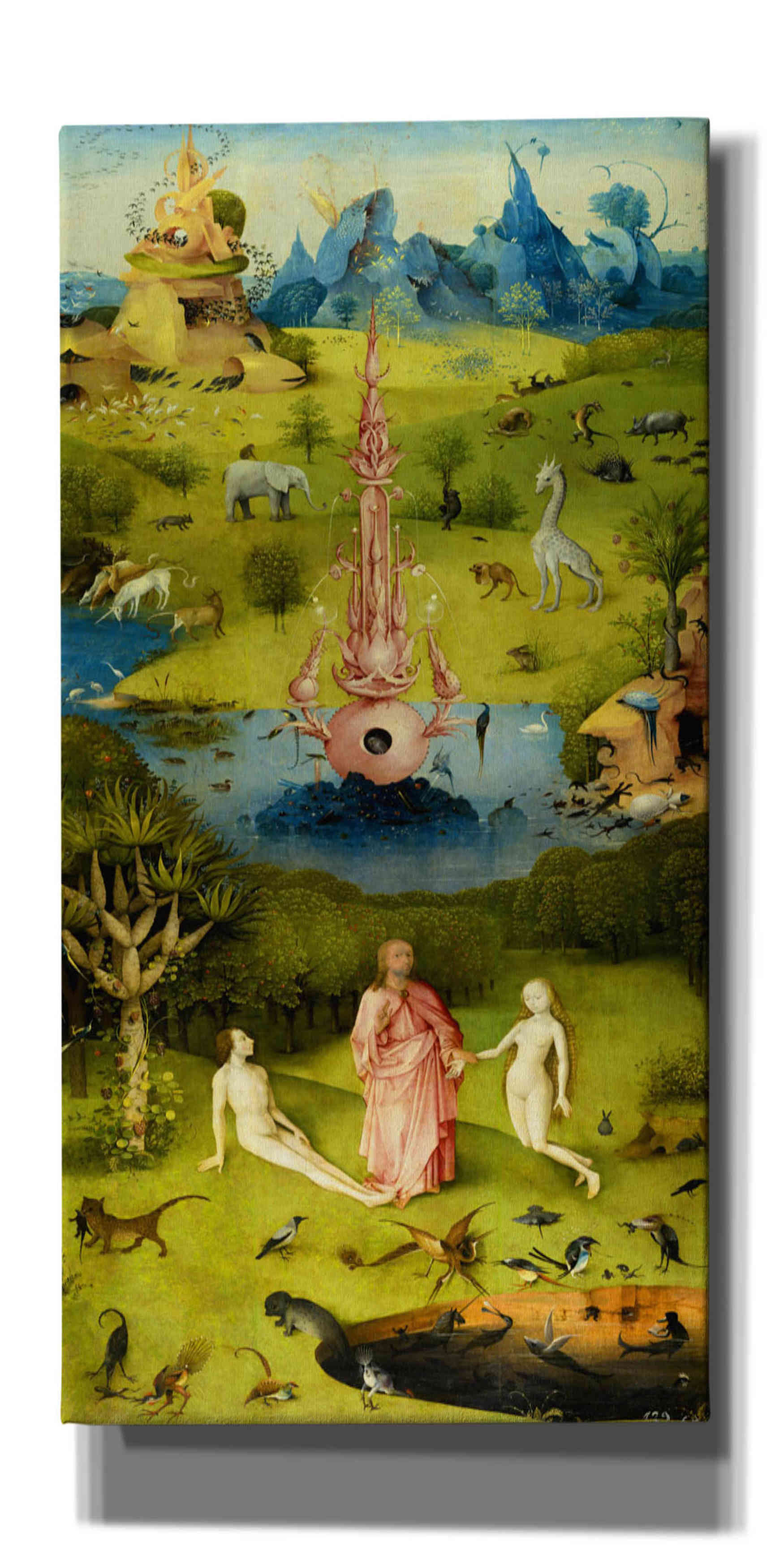 Fleur De Lis Living " The Garden Of Earthly Delights - Left Panel " by Remastered By Epic ...