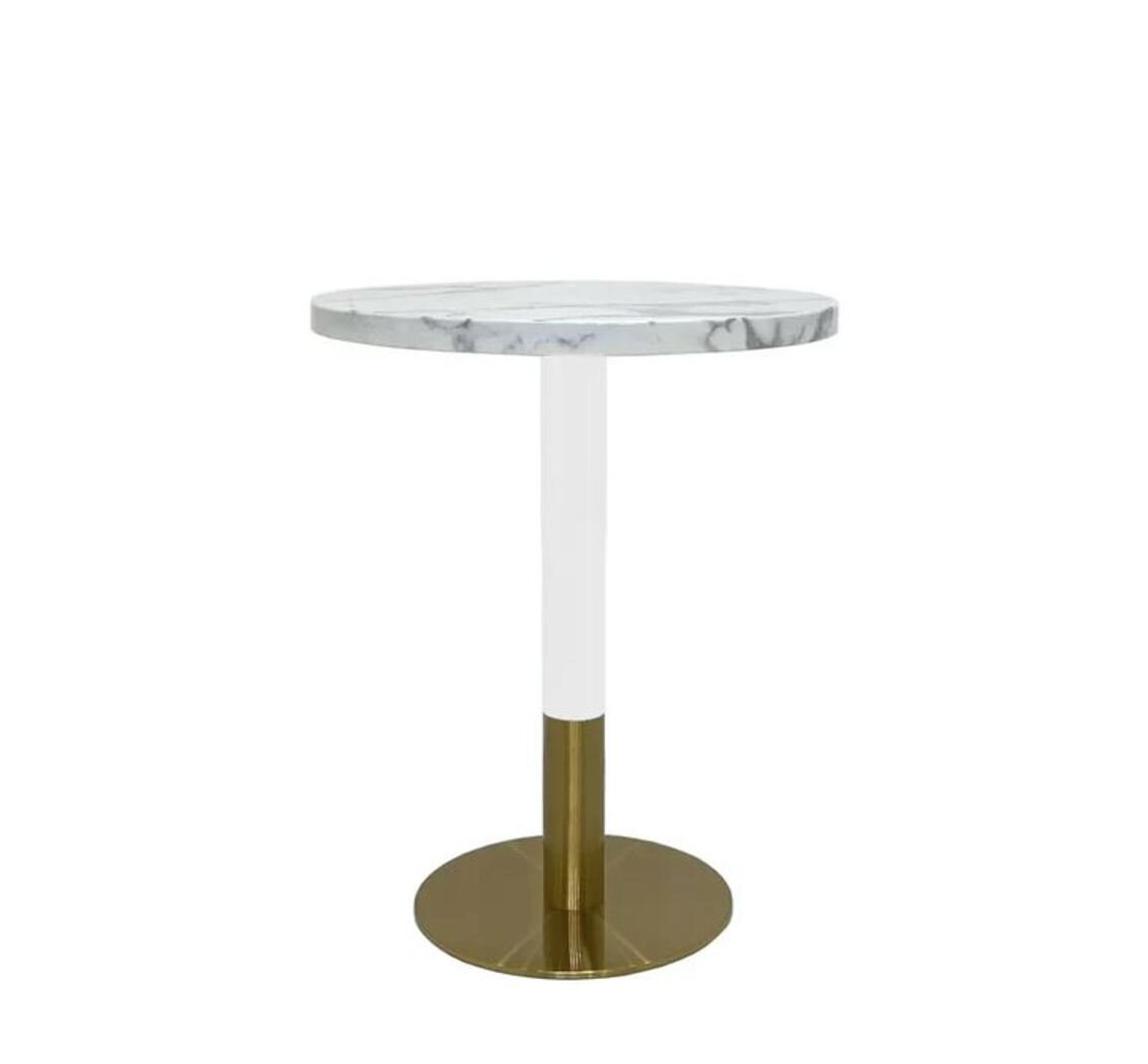 Mercer41 Akon Faux Marble Dining Table - Wayfair Canada