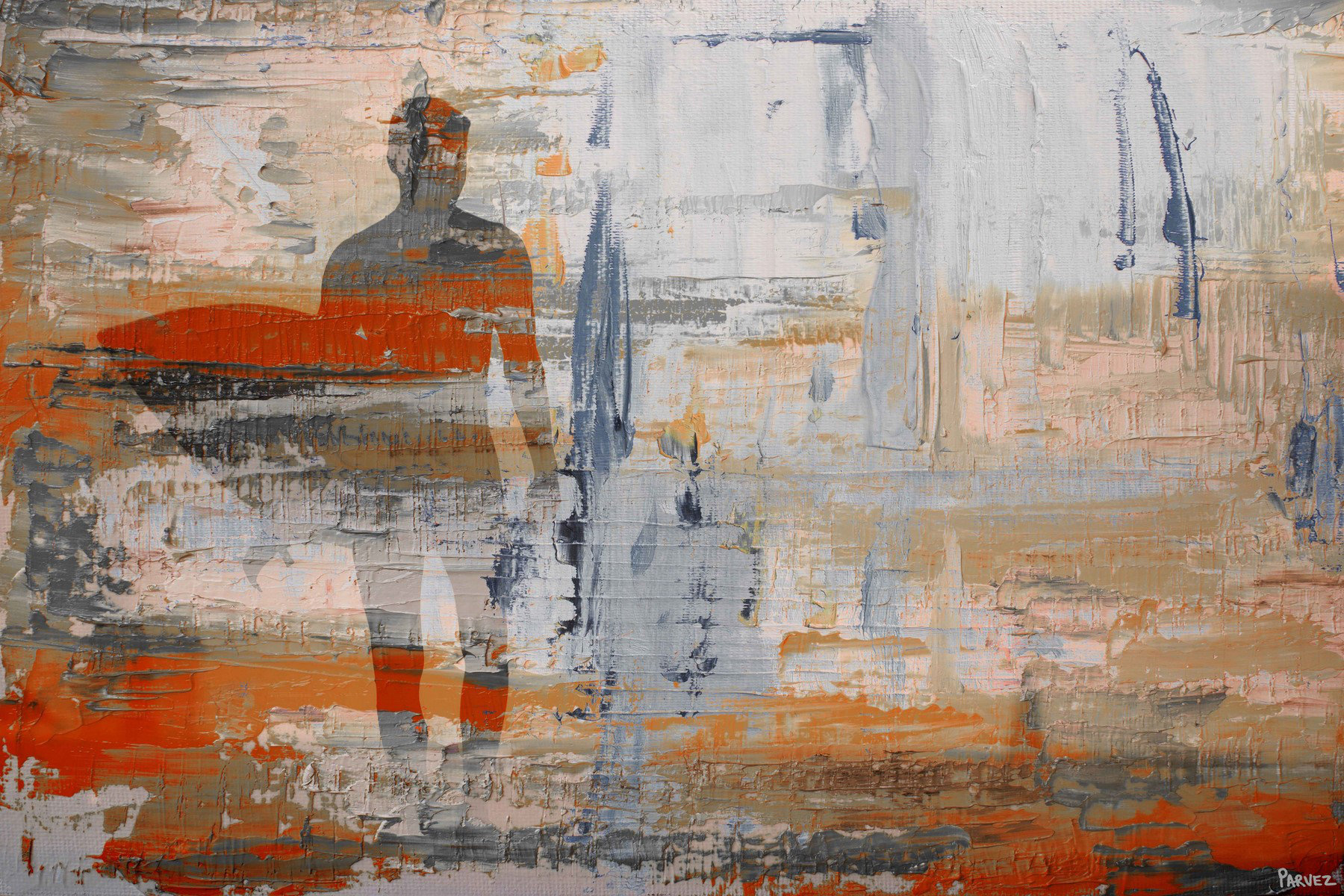 Parvez Taj 'Done For The Day' by Parvez Taj Painting Print on Wrapped ...