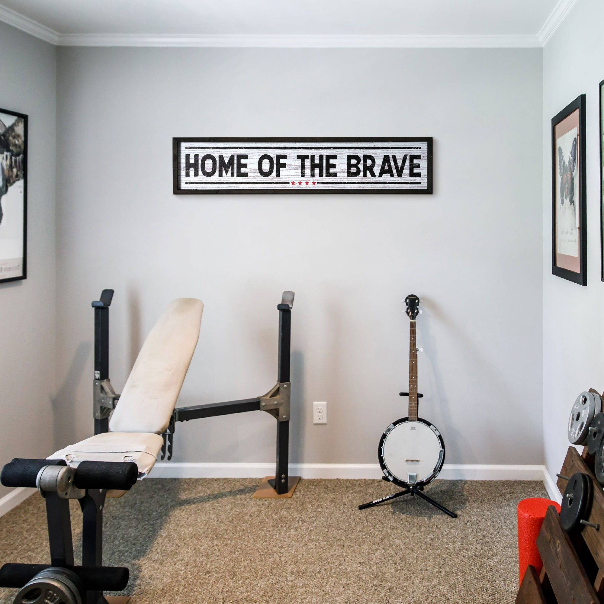 Trinx Home Of The Brave Wall Décor | Wayfair