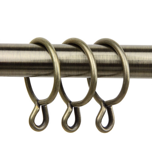 Symple Stuff Pat Overall Width x Curtain Rings & Reviews | Wayfair