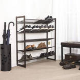 Rebrilliant 12 Pair Stackable Shoe Rack & Reviews | Wayfair