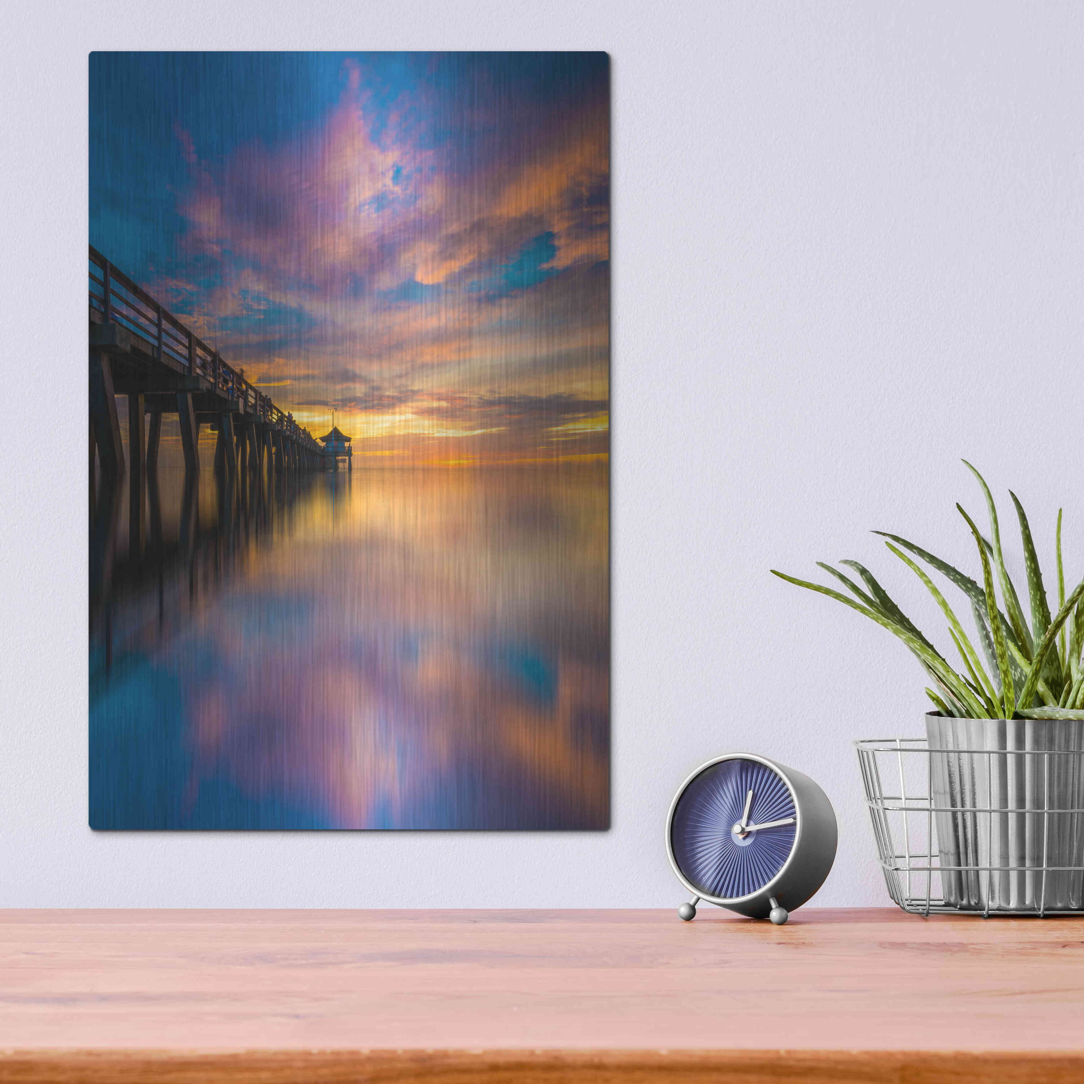 Dovecove Florida Sunsets by Edin Chavez - Unframed Print on Metal ...