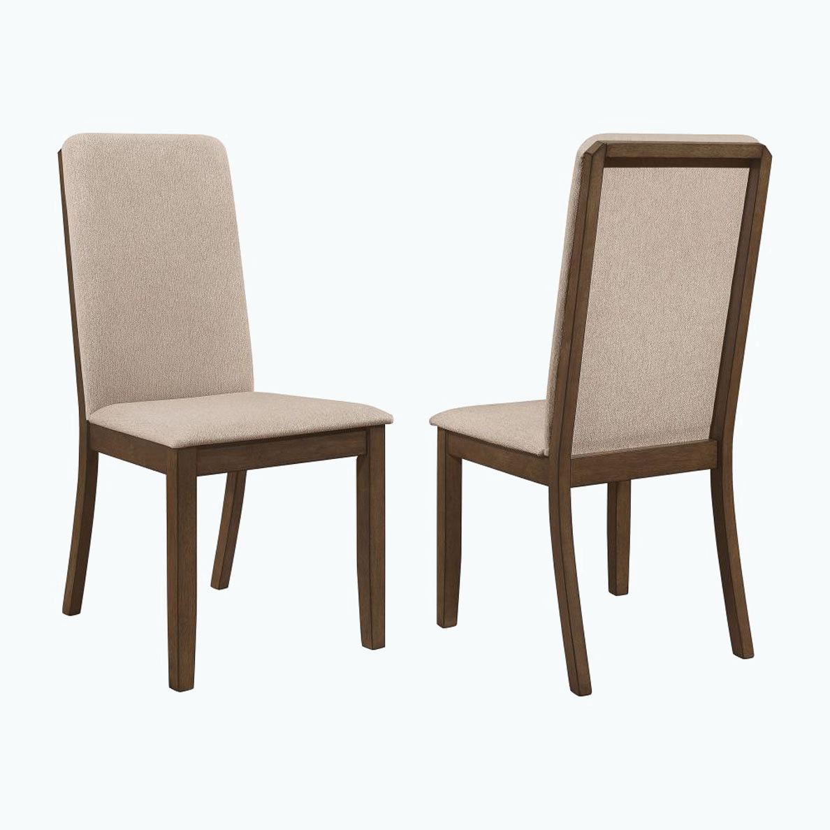Red Barrel Studio® Set of 2 Fabric Upholstered Dining Chairs | Wayfair