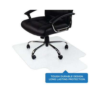 Mount-It! Clear Studded Office Chair Floor Protector & Reviews | Wayfair