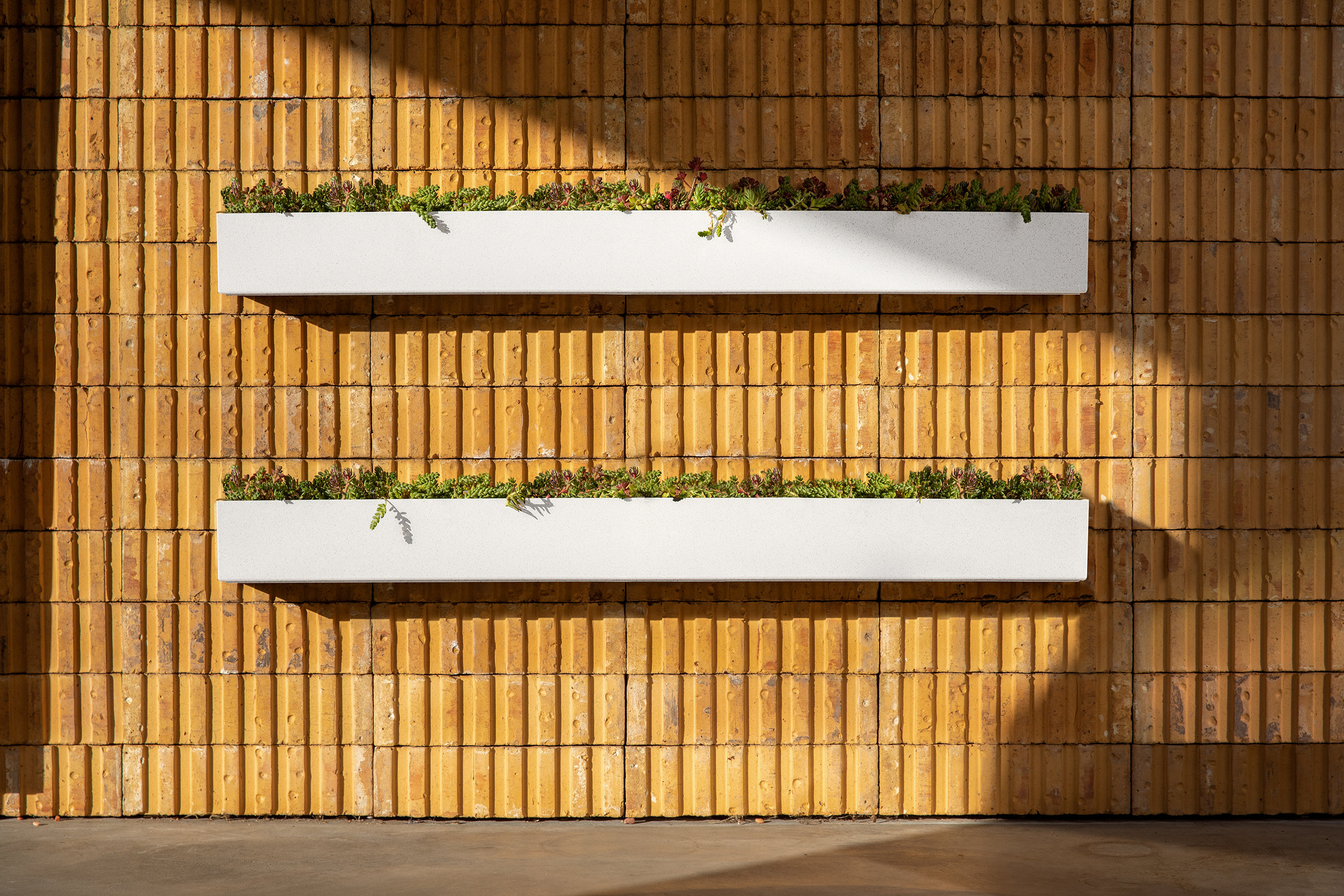 Veradek Geo Series Plastic Trough Hanging Planter & Reviews | Wayfair