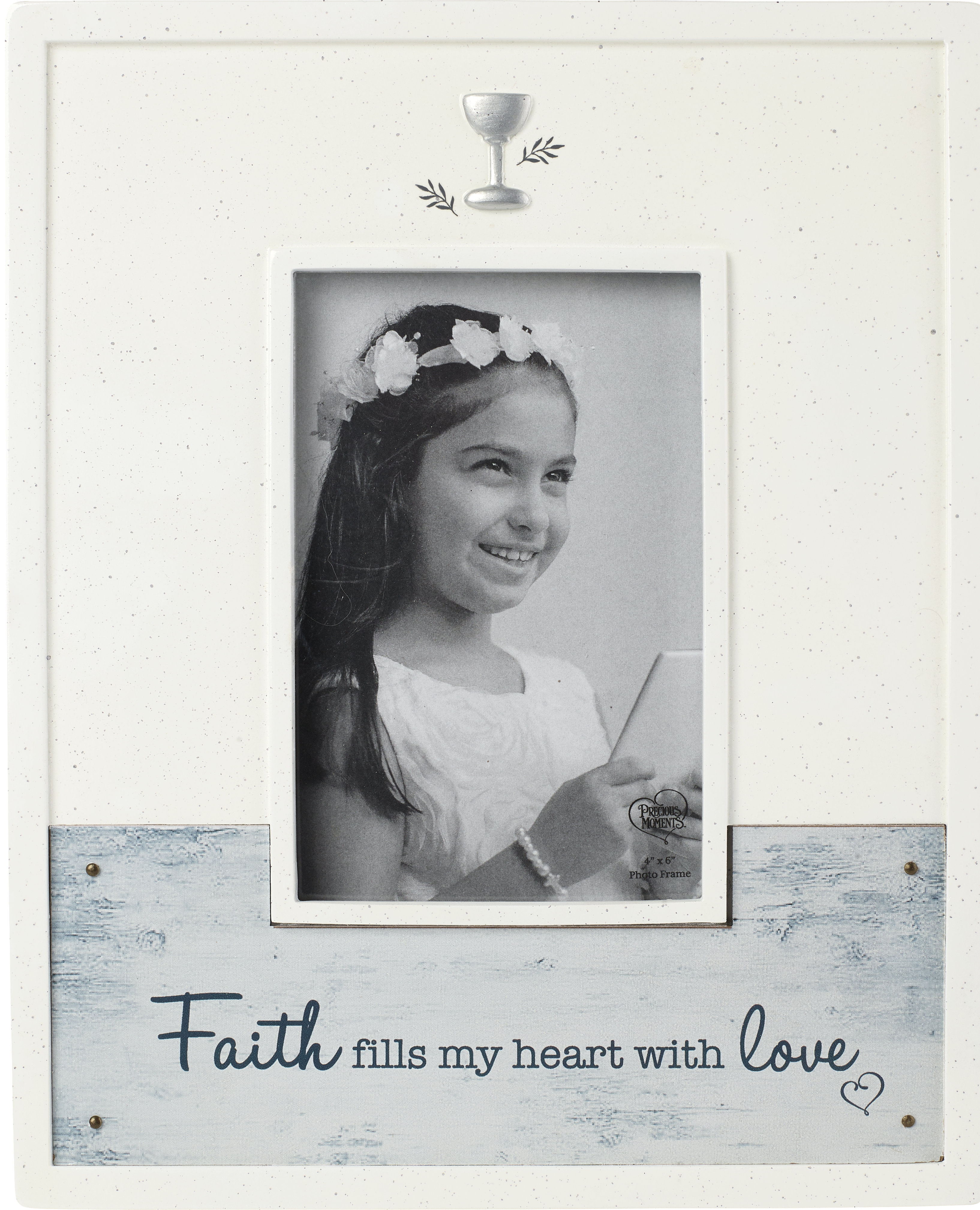 Precious Moments Faith Fills My Hear with Love Picture Picture Frame ...