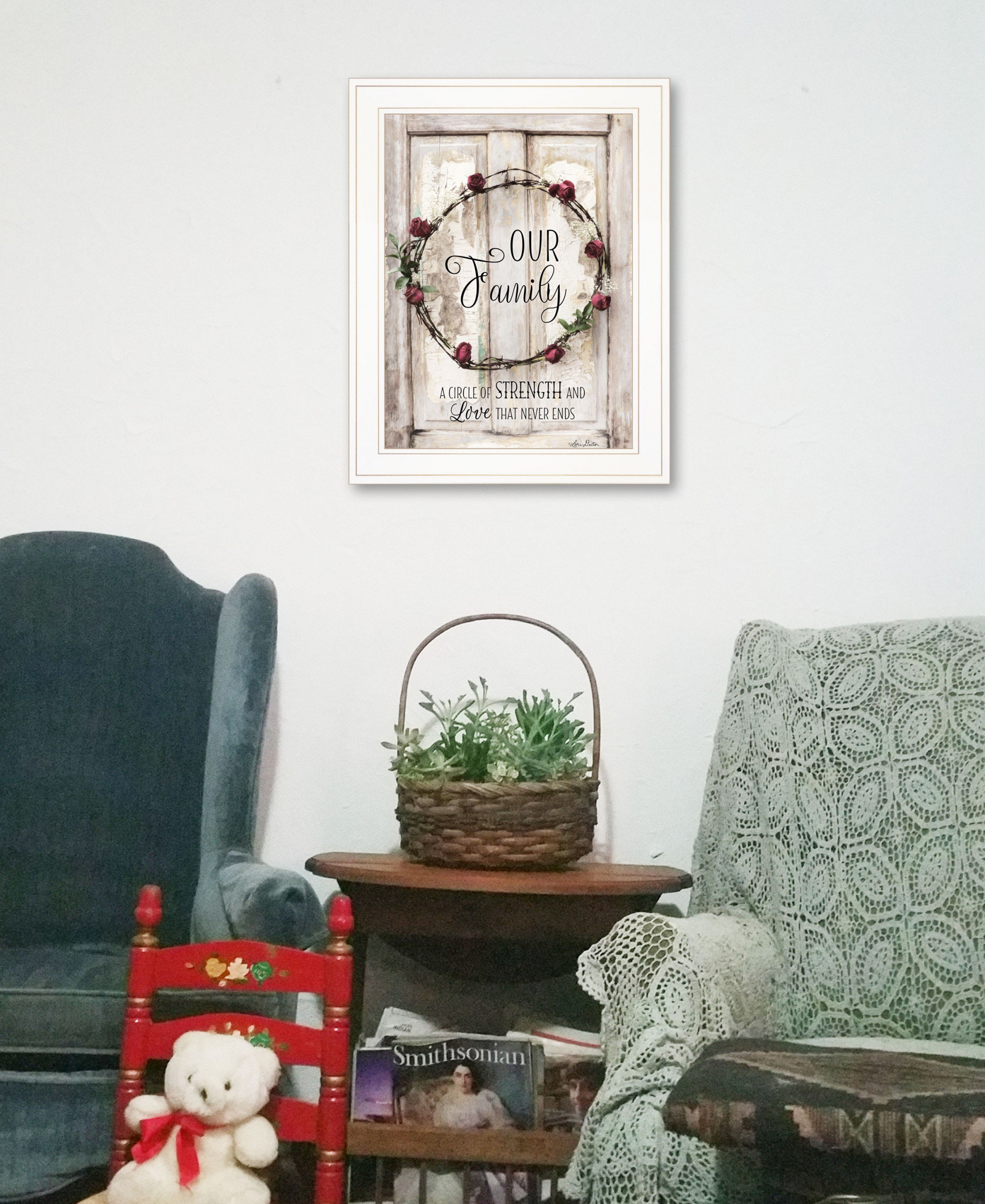 Ophelia & Co. Our Family Print Wall Art | Wayfair