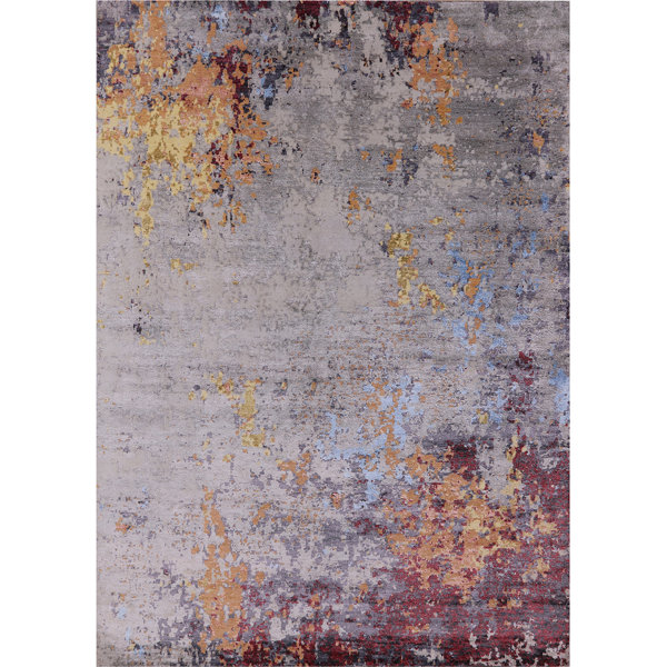 17 Stories Cannon Abstract Rug | Wayfair