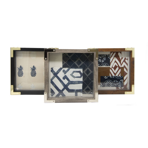 Dritz Home Smooth Campaign Hardware Corners, Small, 3 Pack, Brass | Wayfair