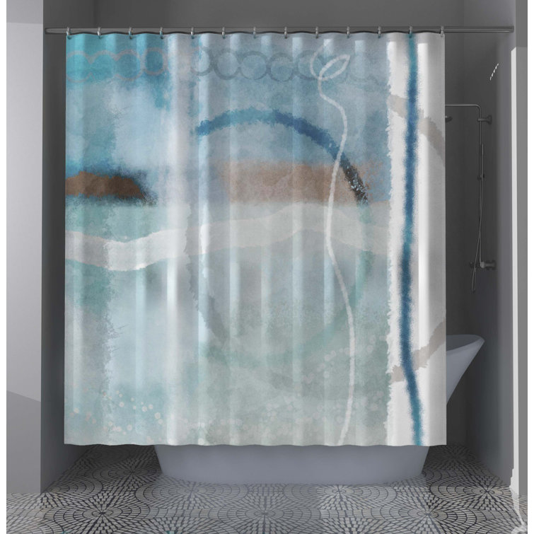 Bless international Boost Outrageous Designer Shower Curtain - Wayfair ...