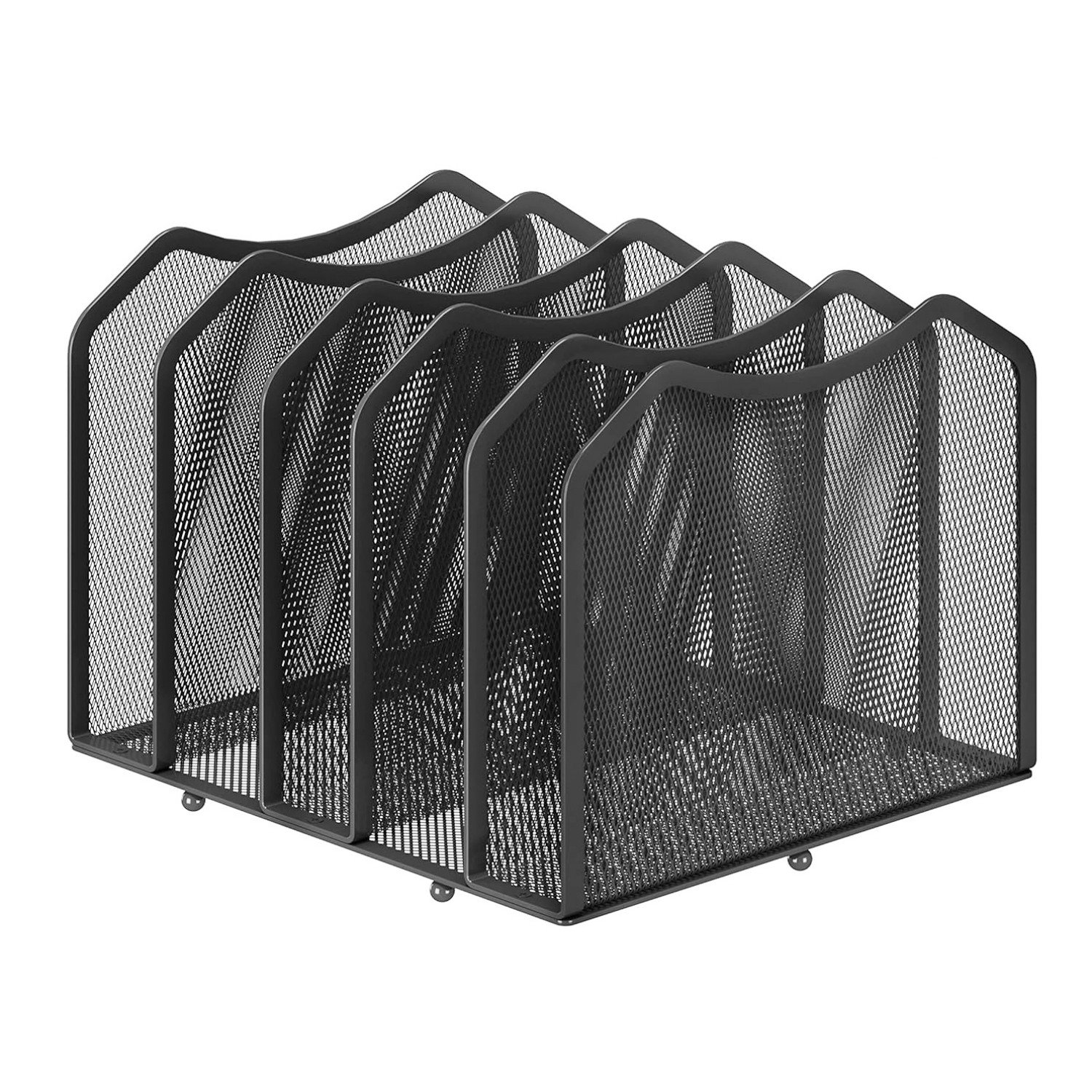 Inbox Zero 5-Section Mesh Desktop File Sorter Organizer | Wayfair
