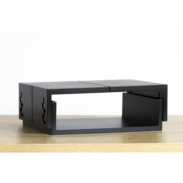 HomeRoots Wood Stackable Monitor Stand | Wayfair