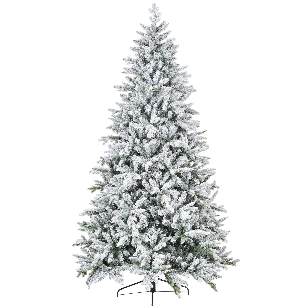 Red Barrel Studio® 55.1" Wide Snowy Artificial Christmas Tree, 2003 ...