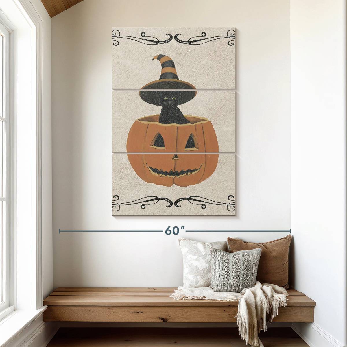 The Holiday Aisle® Lelend Vintage Halloween Collection H | Wayfair