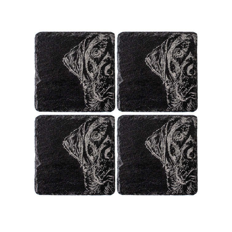 Selbrae House Square 4 Piece Coaster Set | Wayfair.co.uk