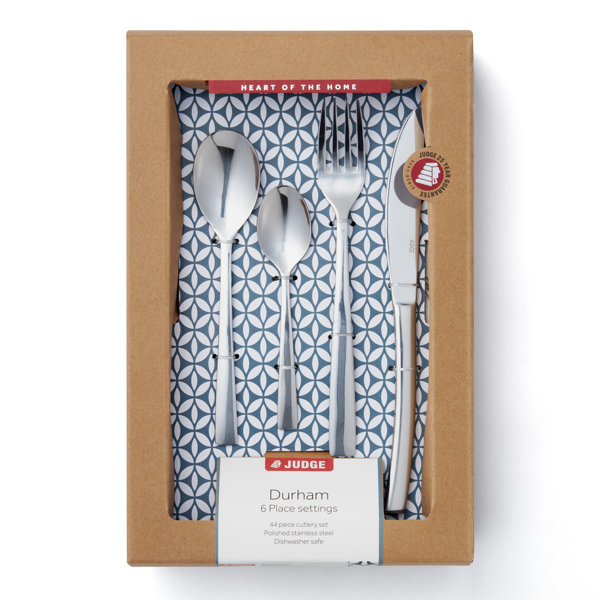 Judge, Durham - 44 Piece Cutlery Set, Service for 6 & Reviews | Wayfair.ie