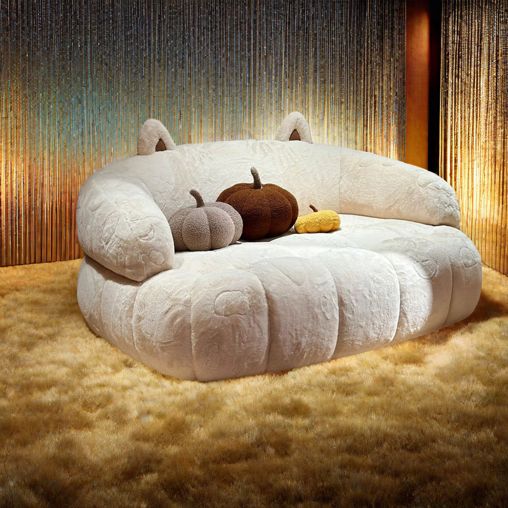 Lifton Internet celebrity plush lazy couch - Wayfair Canada