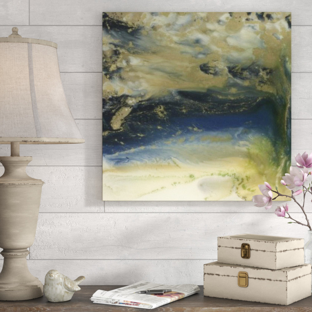 Chelsea Art Studio Sapphire Echos II by Blakely Bering - Graphic Art ...