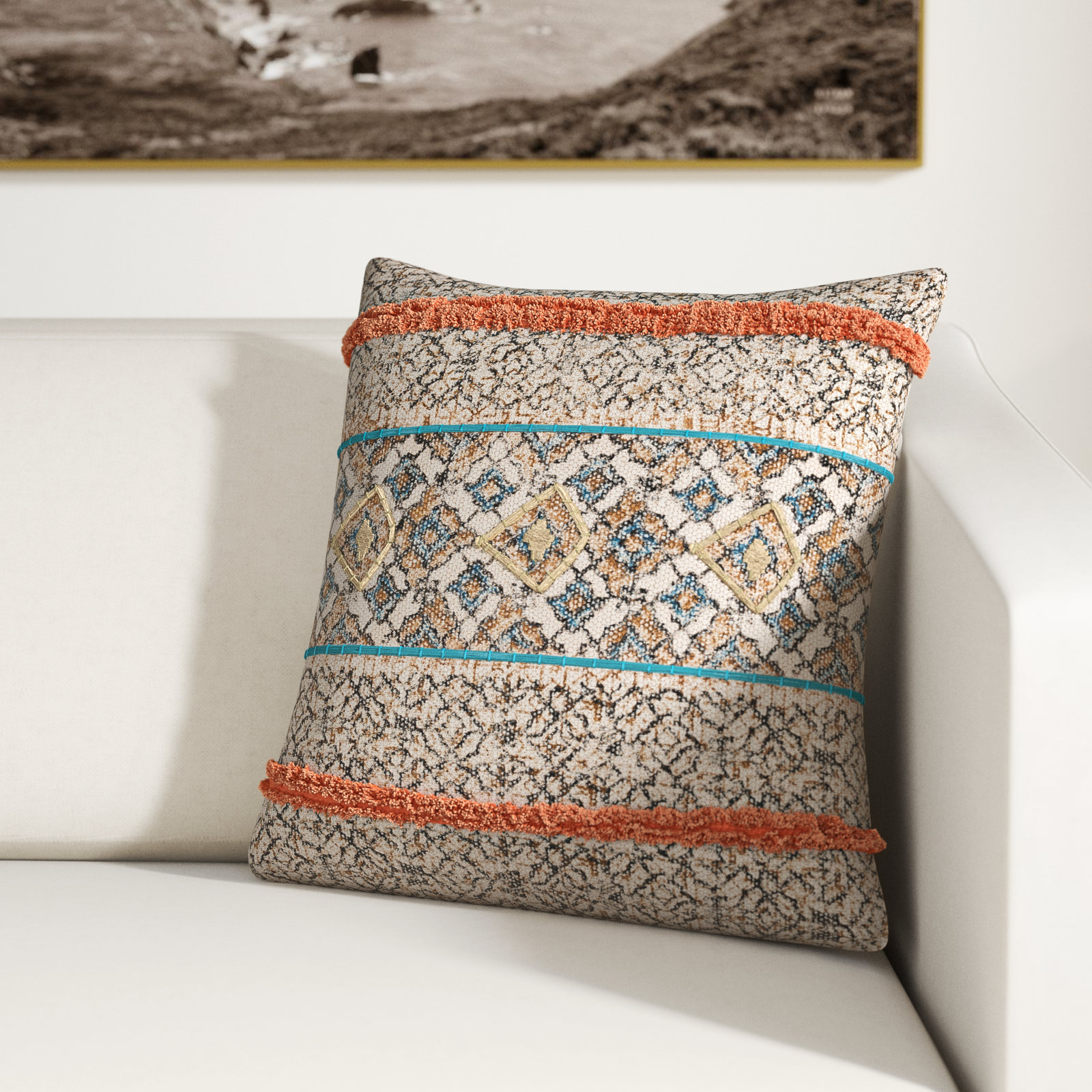 Kelly Clarkson Home Scott Cotton Throw Pillow & Reviews - Wayfair Canada