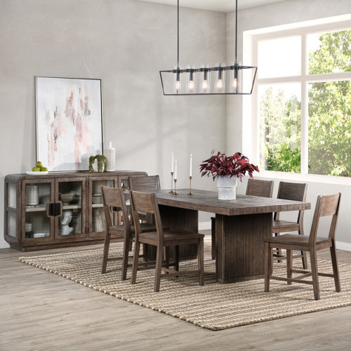 Farmhouse & Rustic Solid Wood Kitchen & Dining Sets | Birch Lane