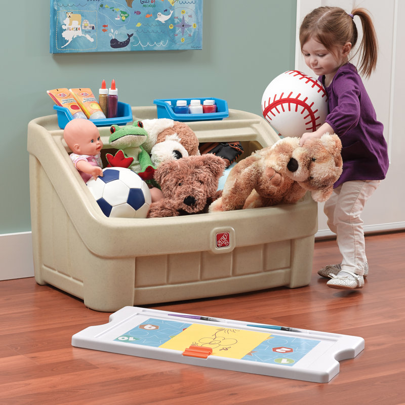 Step2 2-in-1 Toy Box and Art Lid & Reviews | Wayfair