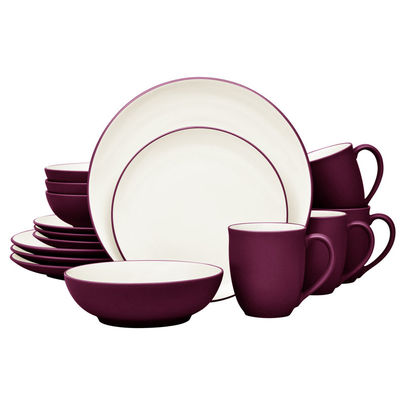 Noritake Colorwave 16-Piece Coupe Dinnerware Set, Service for 4 ...