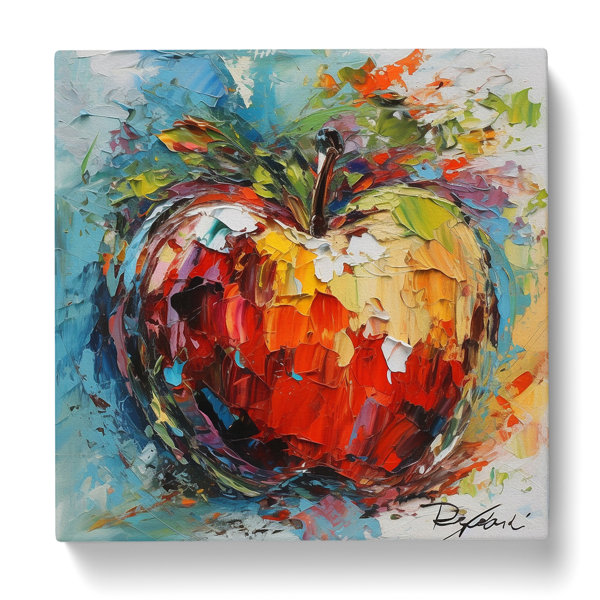 Marlow Home Co. Apple Expressionism No.2 - Print | Wayfair.co.uk
