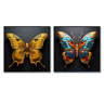 August Grove® Butterfly Expressionist Freedom - Insects & Bugs Square ...