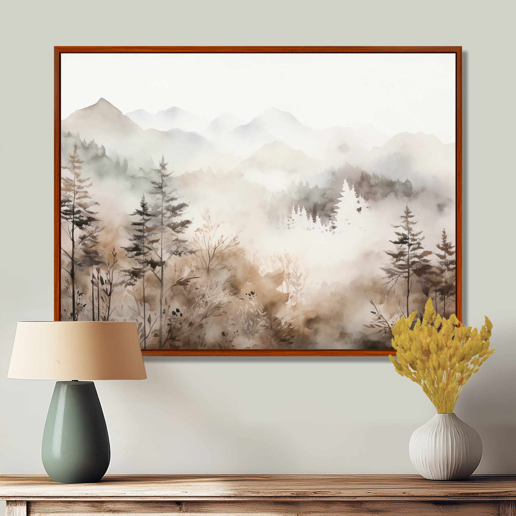 Design Art Natures Harmony Serenity Photography On Canvas Print ...