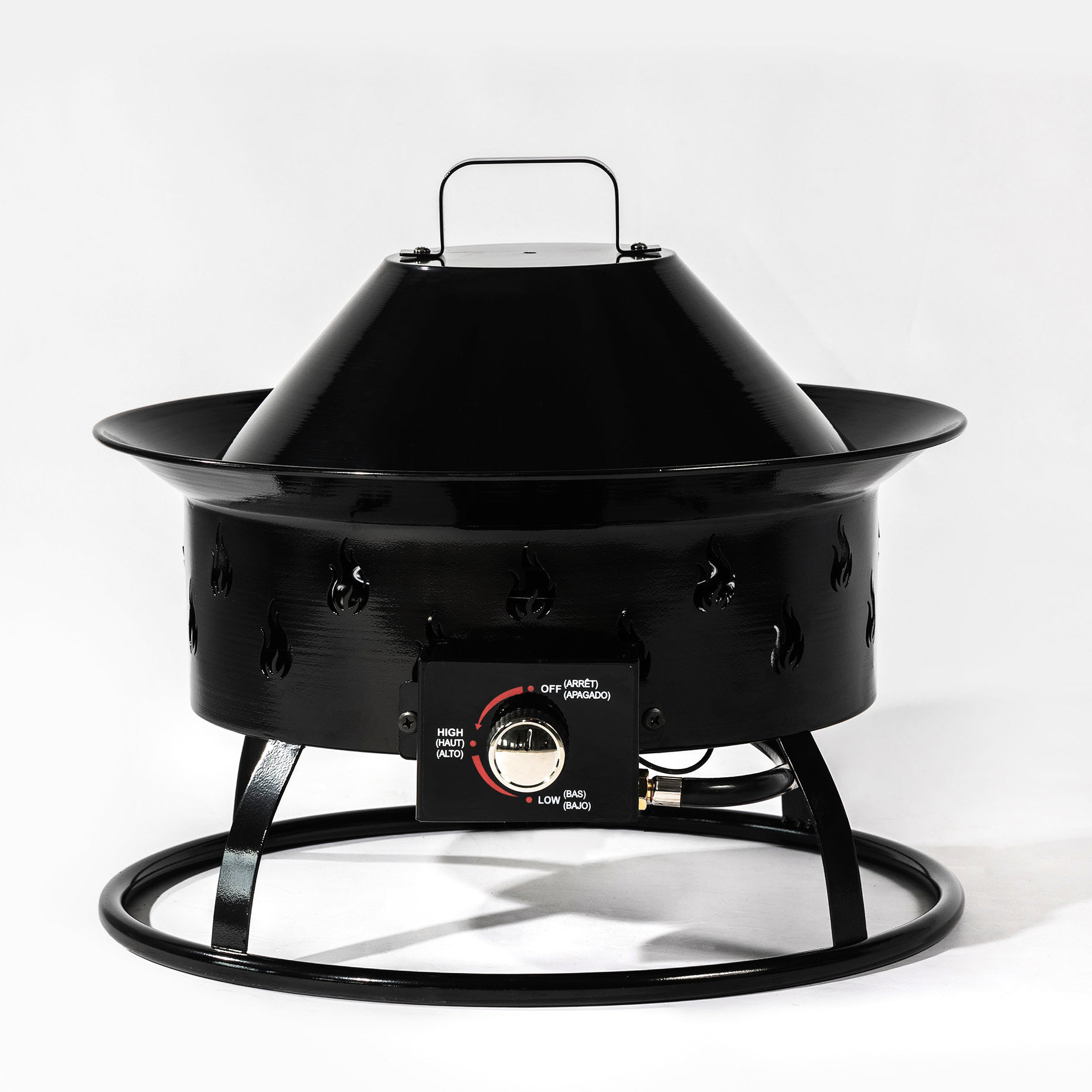 Latitude Run® Camping Fireplace Portable - Mini Steel Fire Pit With ...