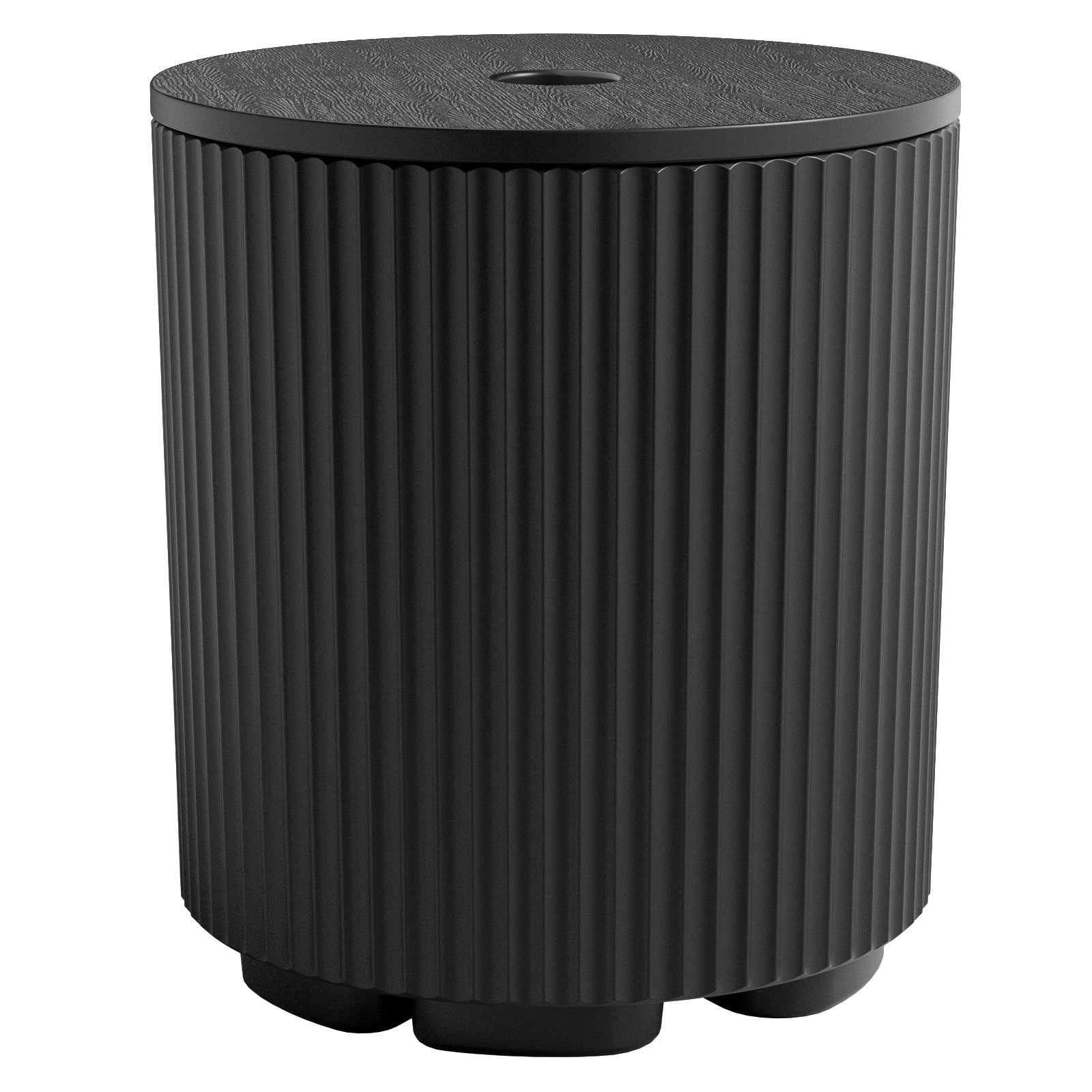 Latitude Run® 16.7‘’umbrella Side Table, Outdoor Patio Table With ...