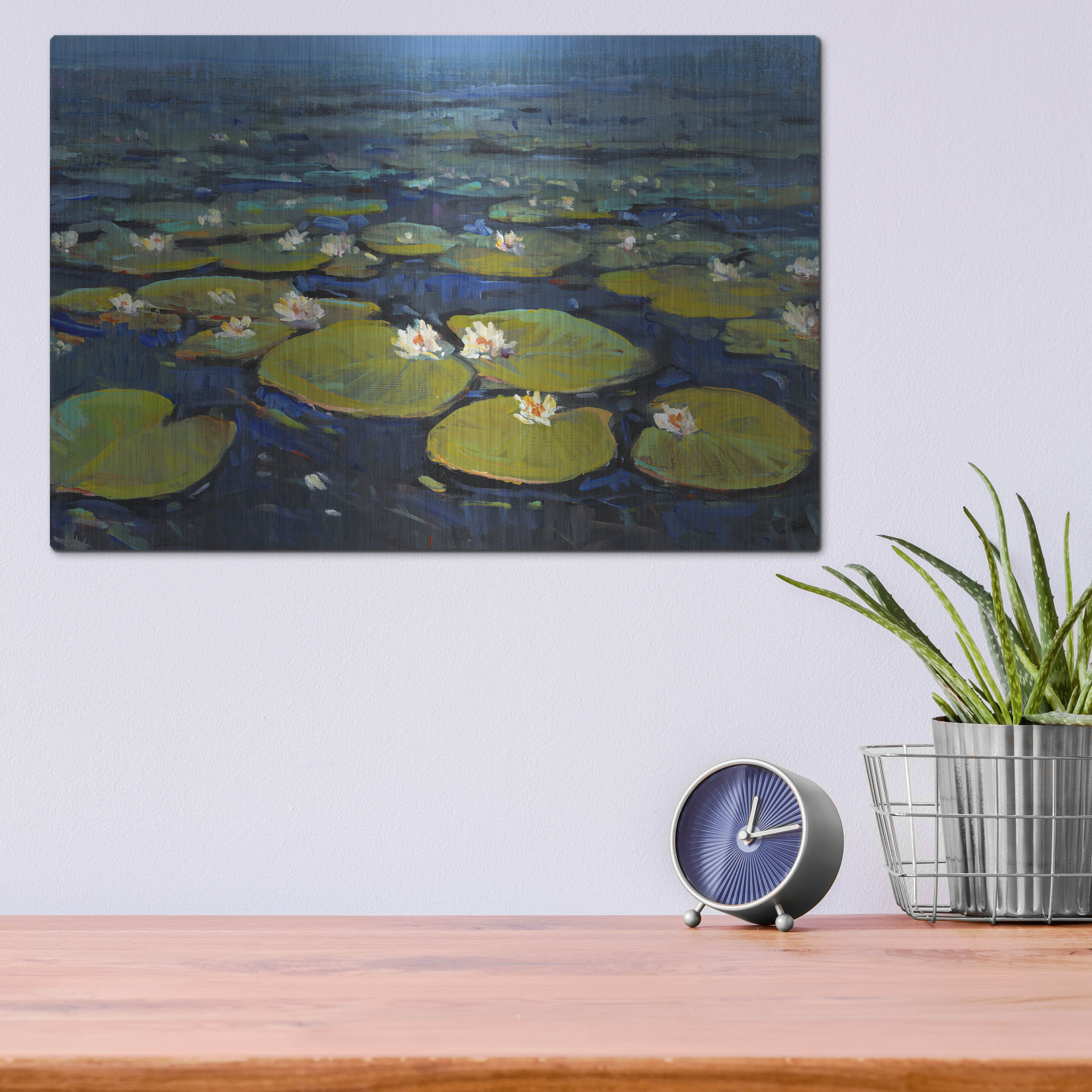 Winston Porter Lily Pads II' by Tim O'Toole, Metal Wall Art | Wayfair