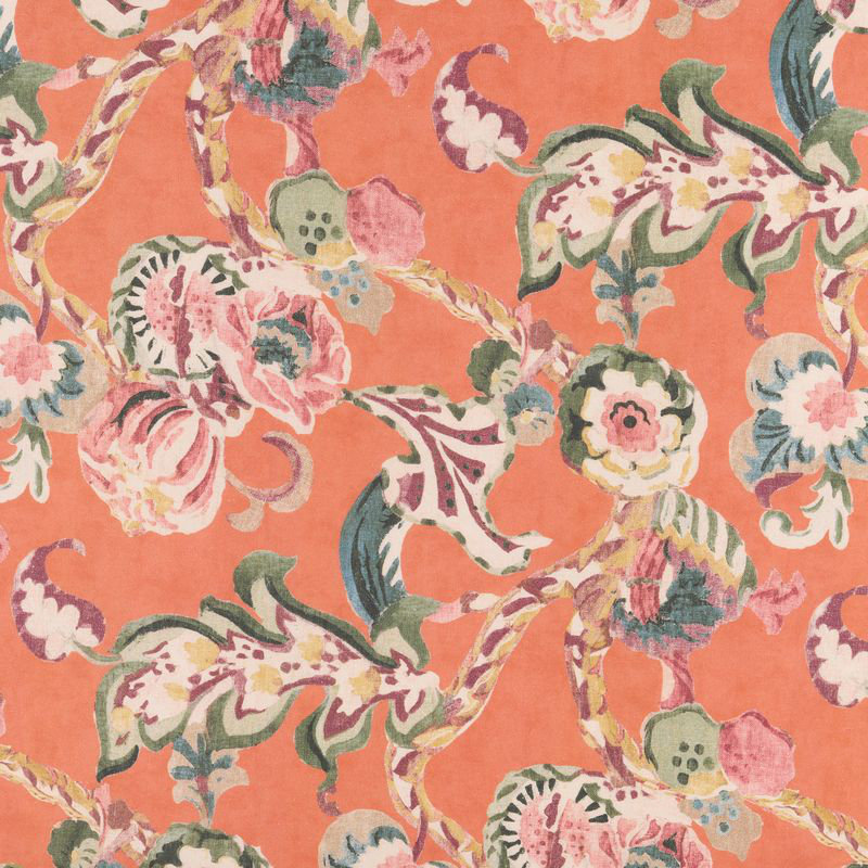 Rose Tree Cara Floral Tailored Valance | Wayfair