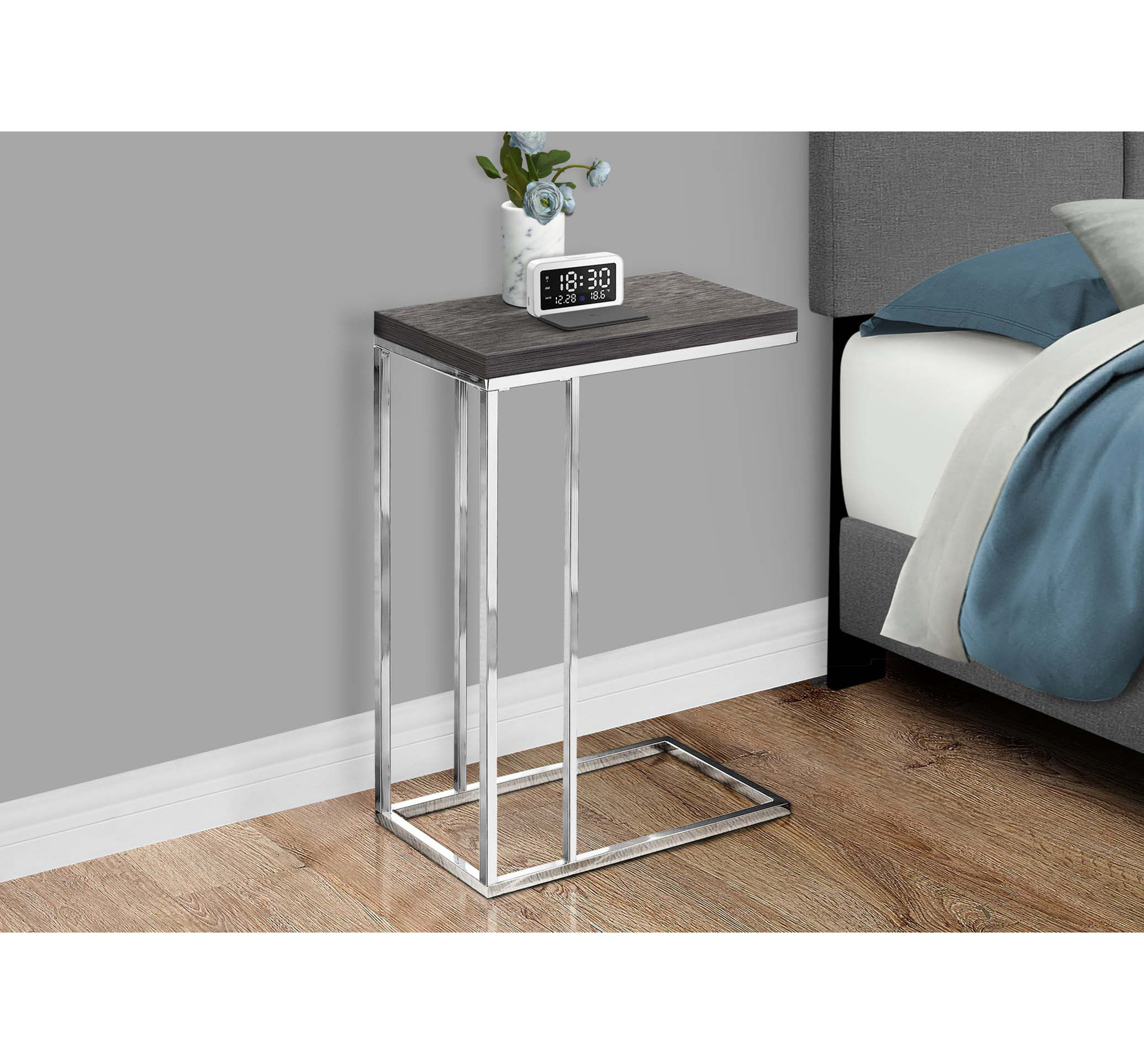 Latitude Run® C-Shaped Accent Table, End Table, Side Table - Wayfair Canada
