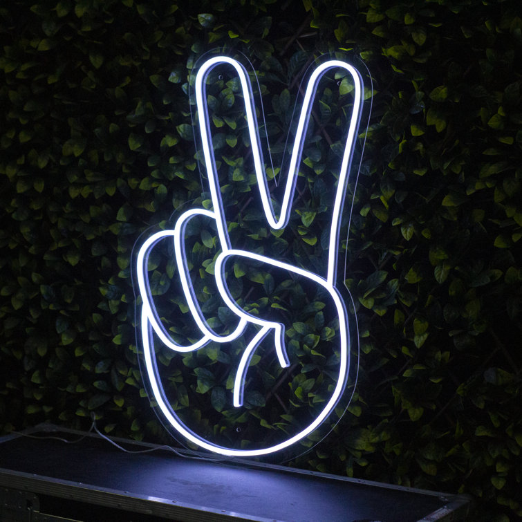 Happy Larry Meiners 35.4" LED Neon Sign | Wayfair.co.uk