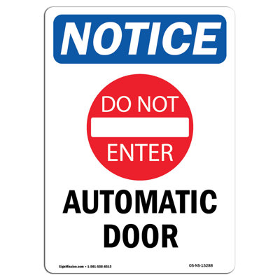 SignMission Automatic Door Sign | Wayfair