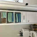 Sand & Stable™ Aileen 21" W x 72" H x 17" D Free-Standing Linen Cabinet ...