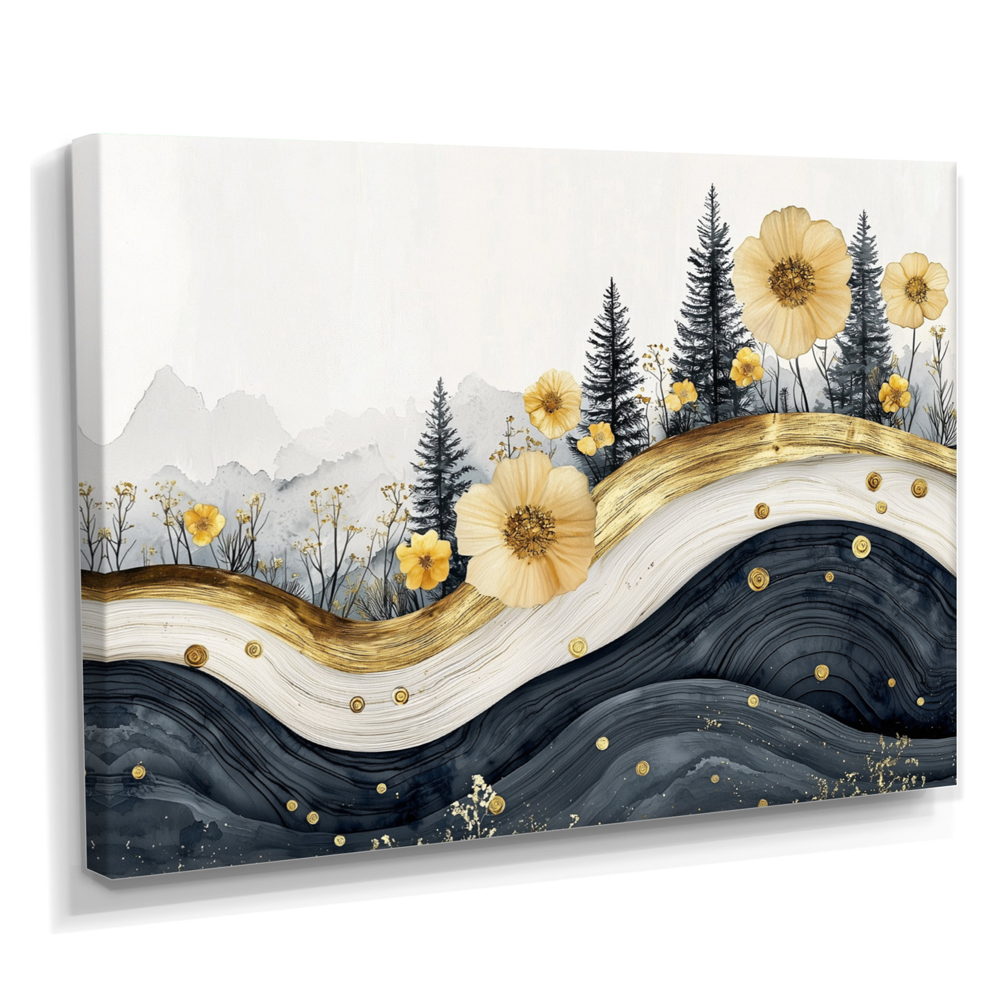Lark Manor™ Golden Wildflowers Crystal River Landscape III ...