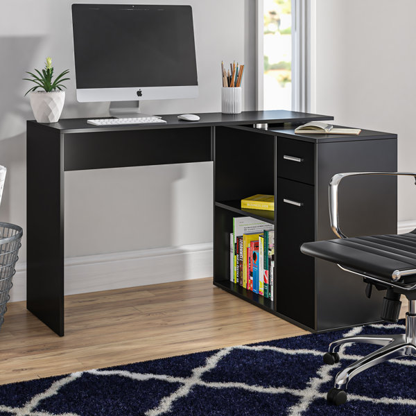 Metro Lane Winon Solid Wood Base Computer Desk & Reviews | Wayfair.co.uk