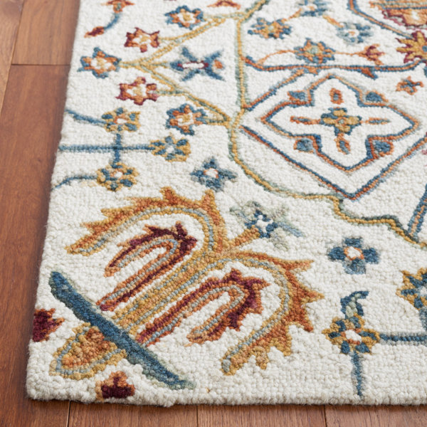 Bungalow Rose Wahcheechee Hand Tufted Wool Southwestern Rug & Reviews ...