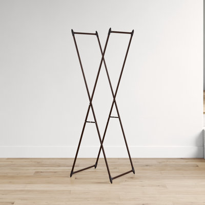 Rebrilliant Metal Foldable X-Frame Drying Rack & Reviews | Wayfair
