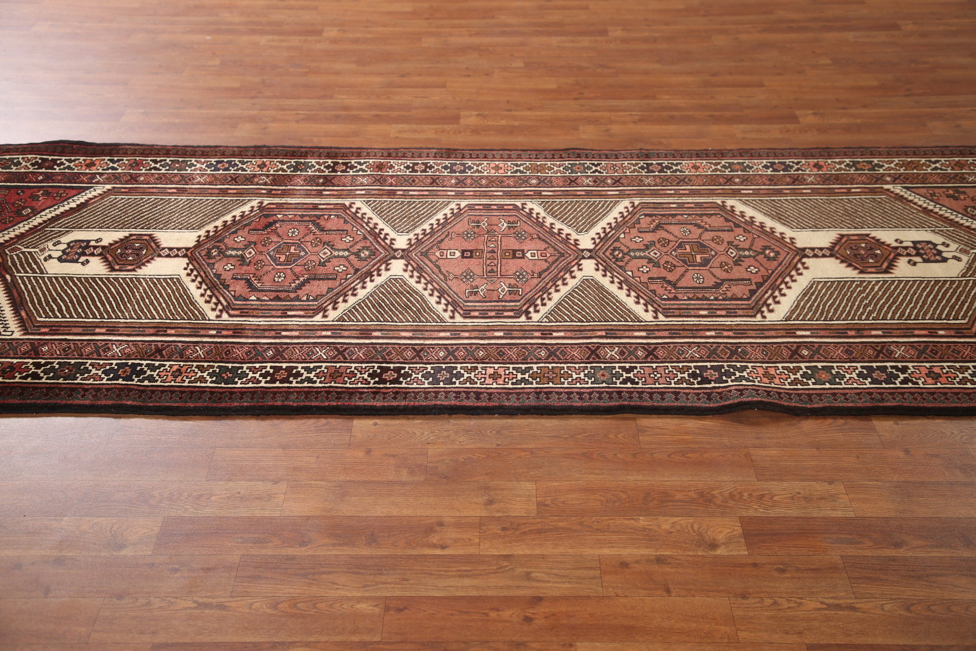 Bloomsbury Market Geometric Traditional Runner Rug 4x10 | Wayfair