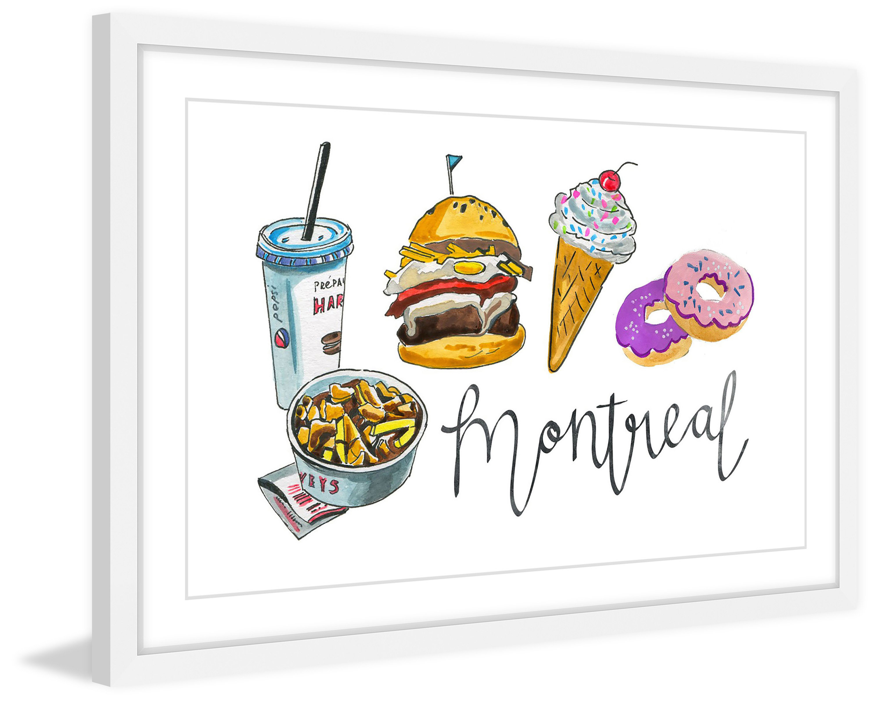 Marmont Hill "Montreal Indulgence" Framed Print - Wayfair Canada