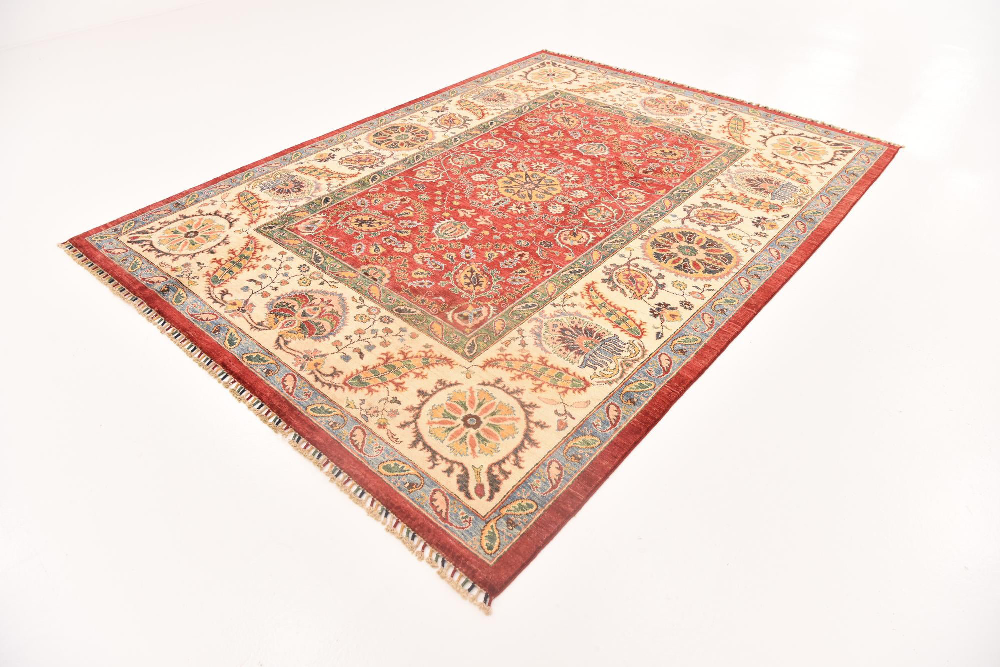 Isabelline Johnston Red Rug | Wayfair