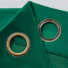Mercer41 Deavion Velvet Solid Color Metal Grommets Room Darkening ...