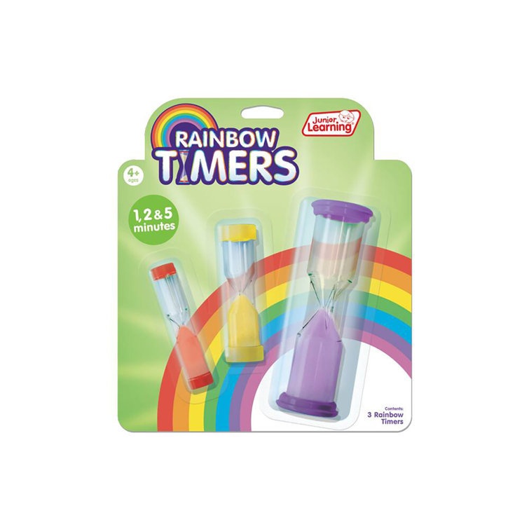Junior Learning Rainbow Timers | Wayfair