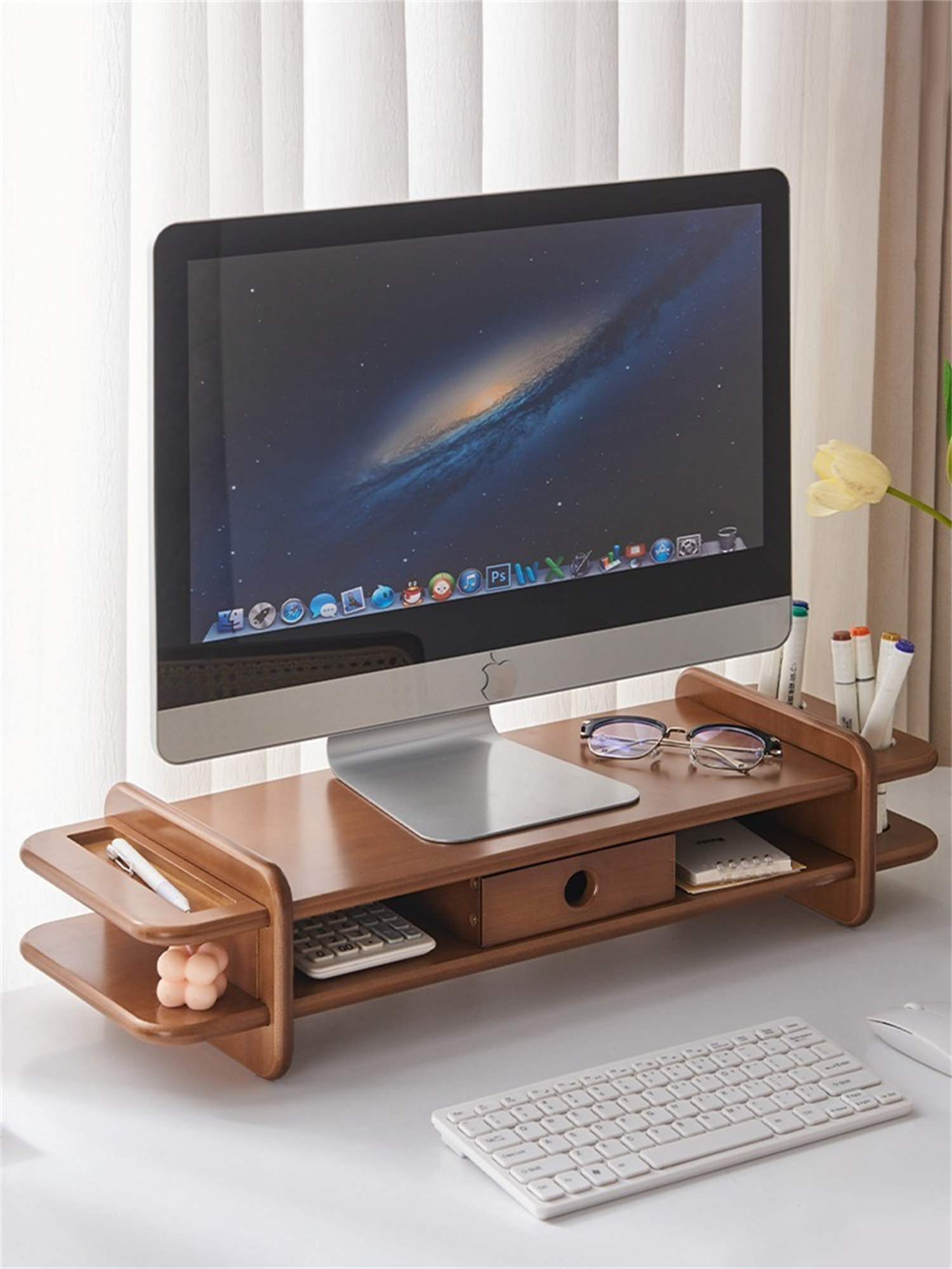 Inbox Zero Computer Riser Stand | Wayfair