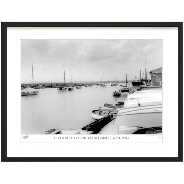 The Francis Frith Collection South Benfleet, The Creek Looking West ...